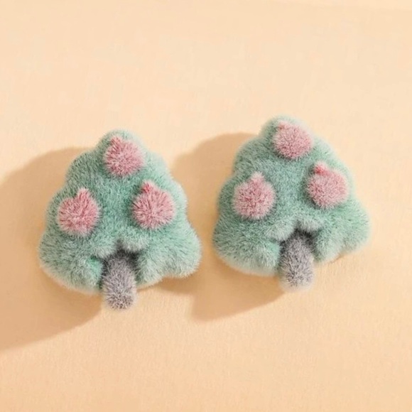 Jewelry | Fuzzy Apple Trees Furry Whimsical Dr Suess Lorax Fruit ...